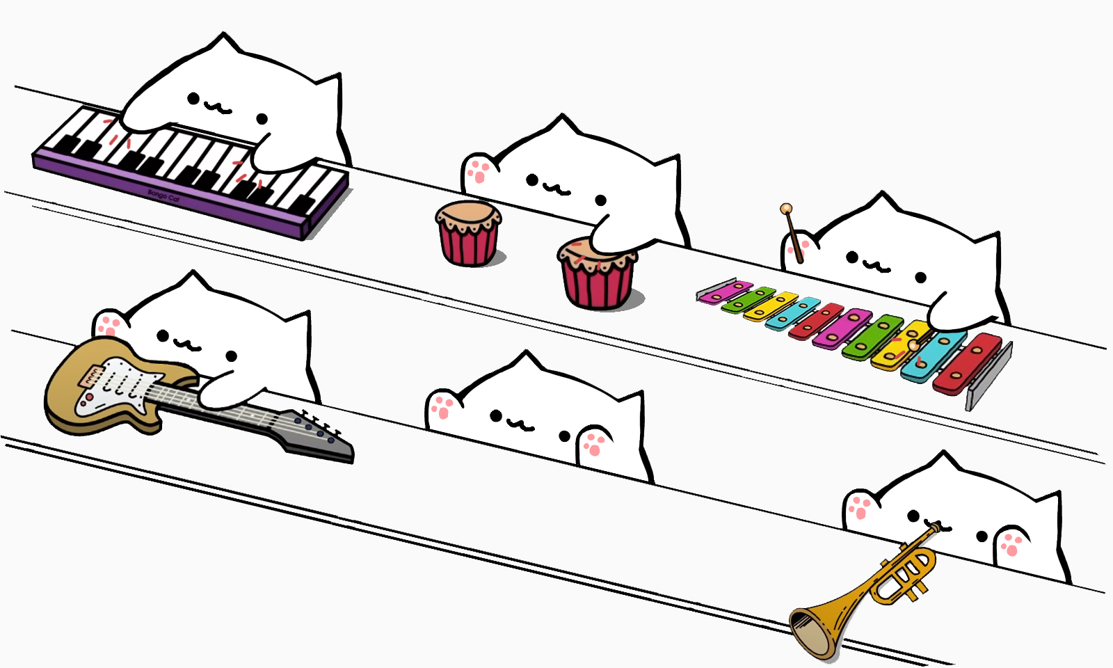 Bongo Cat: Игра, покорившая сердца 100 000 игроков